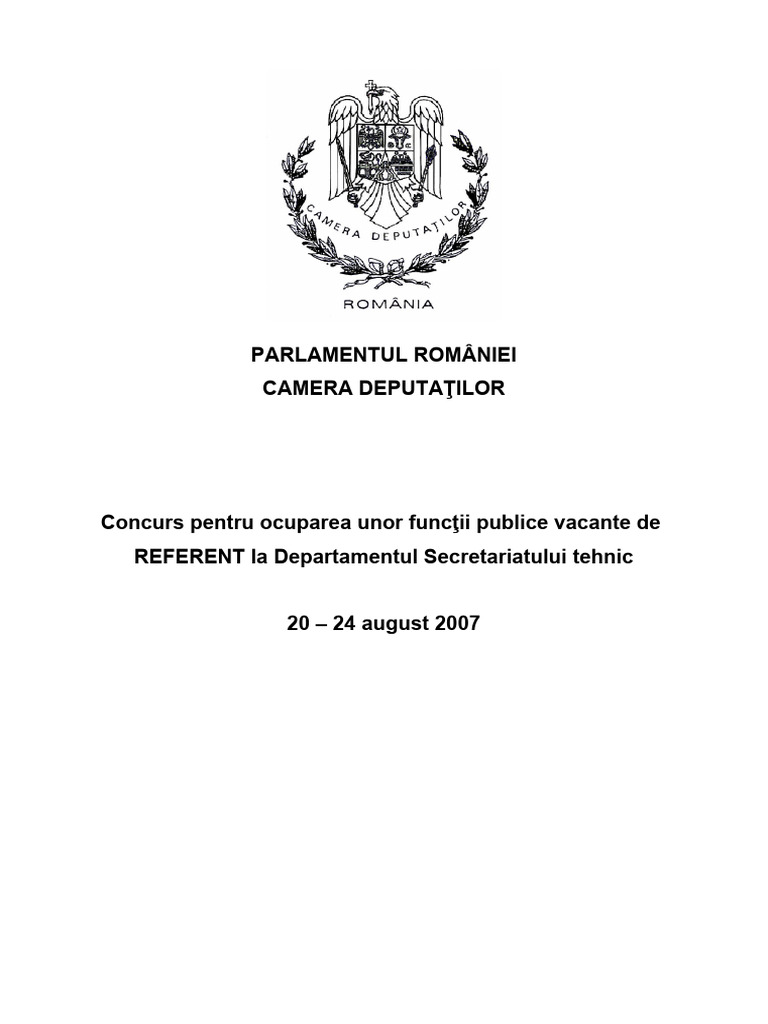 Brosura Informare | PDF