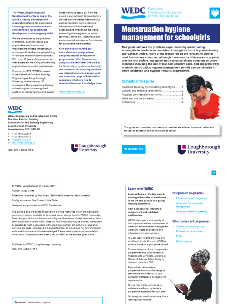 G018 Menstrual Hygiene Booklet Pdf