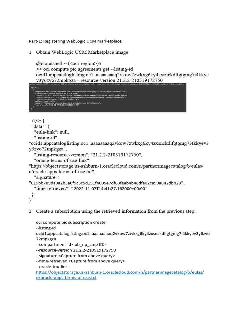 WebLogic UCM Setup & VM Launch Guide | PDF | Computer Engineering | Computing