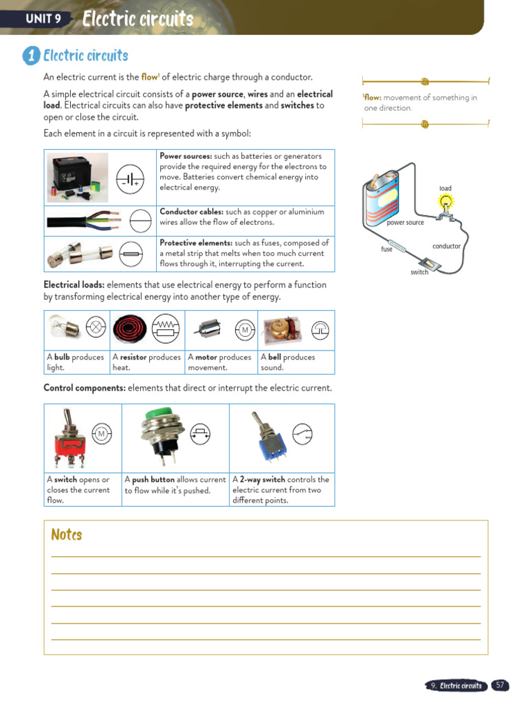 UNIDAD9_circuits | PDF | Series And Parallel Circuits | Voltage