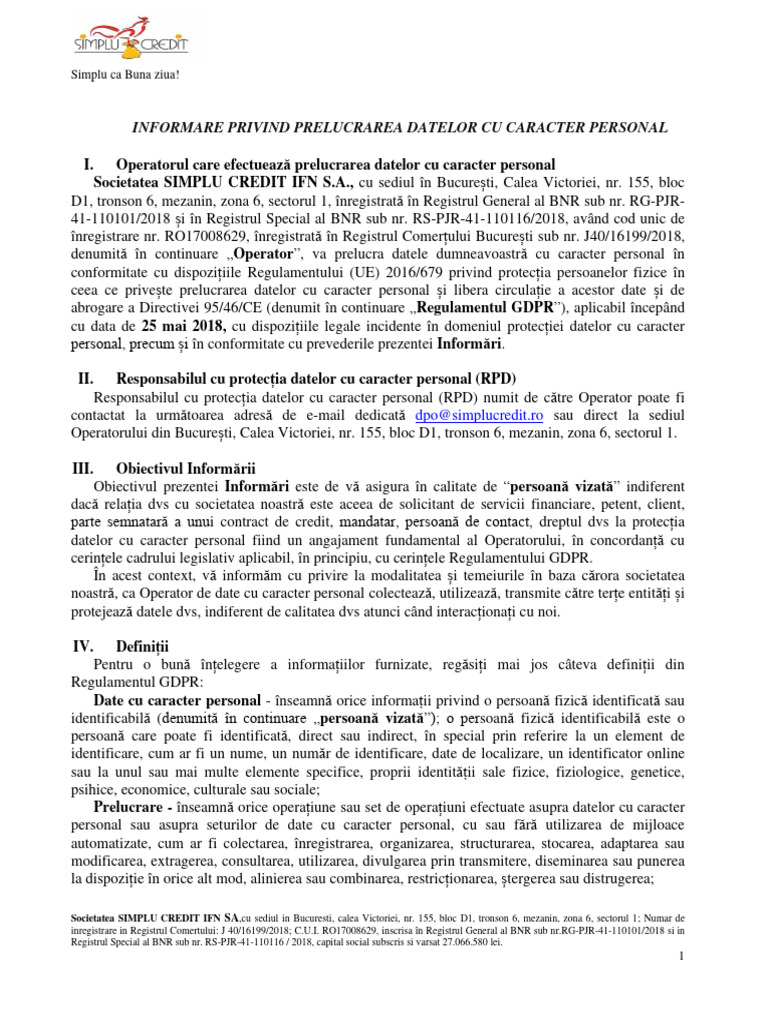 3.formular de Informare | PDF