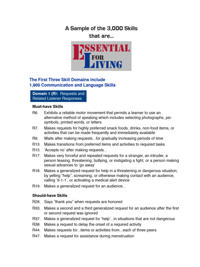EFL Skills Quick Assessment Guide | PDF