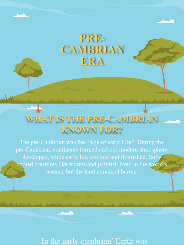 Pre-Cambrian Era | PDF