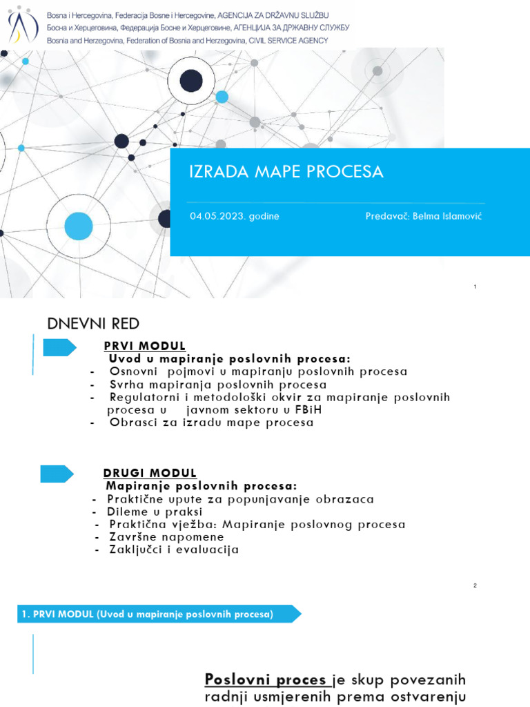 Izrada Mape procesa | PDF