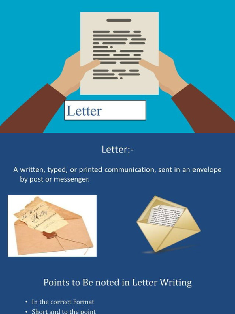 Writing Letter Writing | PDF