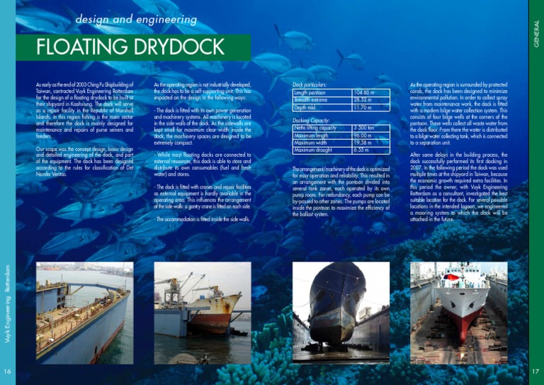 Floating Drydock | PDF | Crane (Machine) | Industries