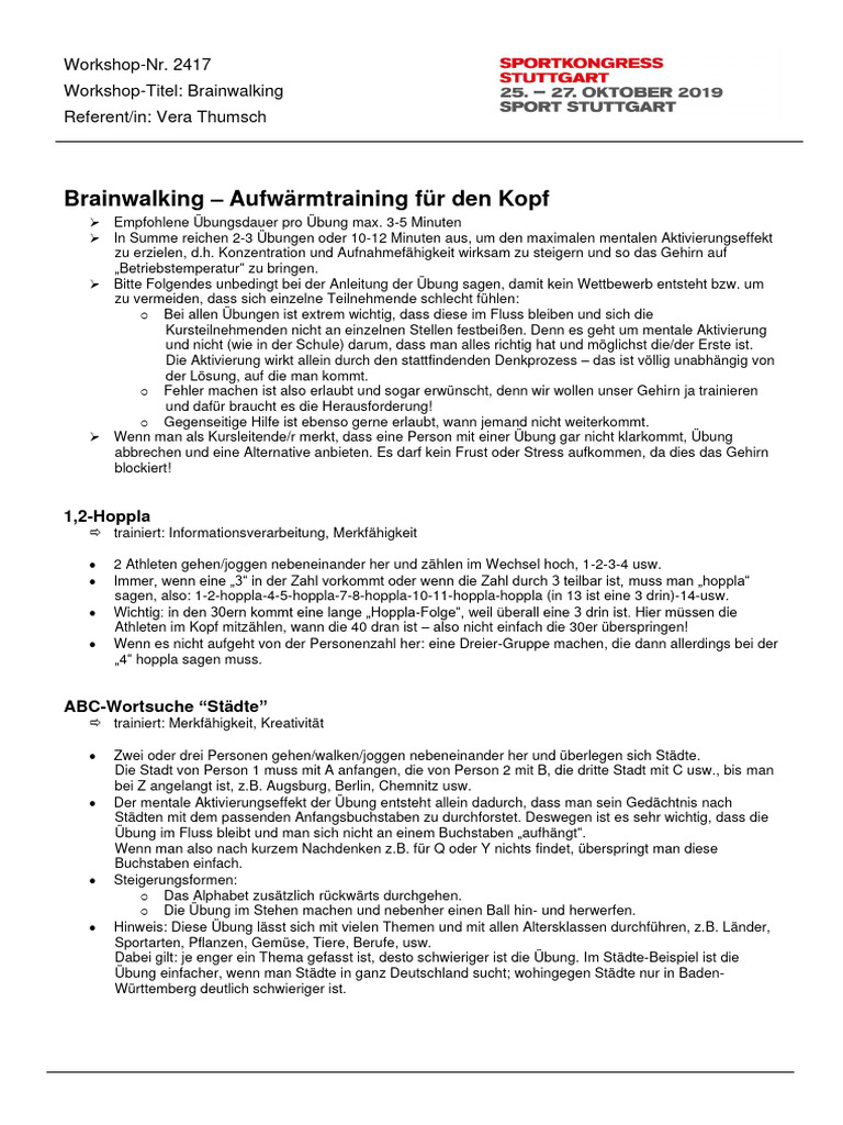 2417 Brainwalking | PDF