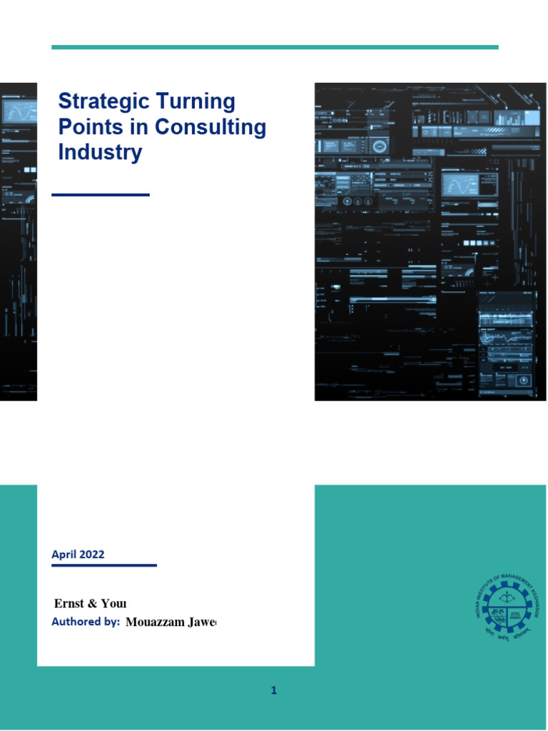 Strategic Turning Point in Consulting | PDF
