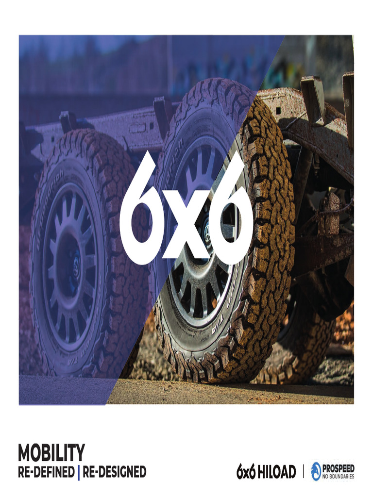 Prospeed 6x6 Hiload Brochure | PDF | Computers | Technology & Engineering