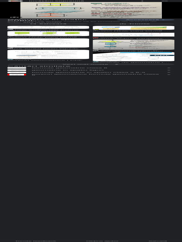 Portofoliu Clasa A 8 A Matematica - Cub, Piramida, Prisma ...