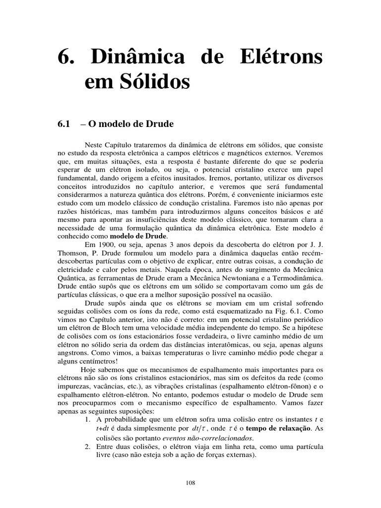 Cap6 Dinamica | PDF | Elétron | Iniciativa/Conjuntura