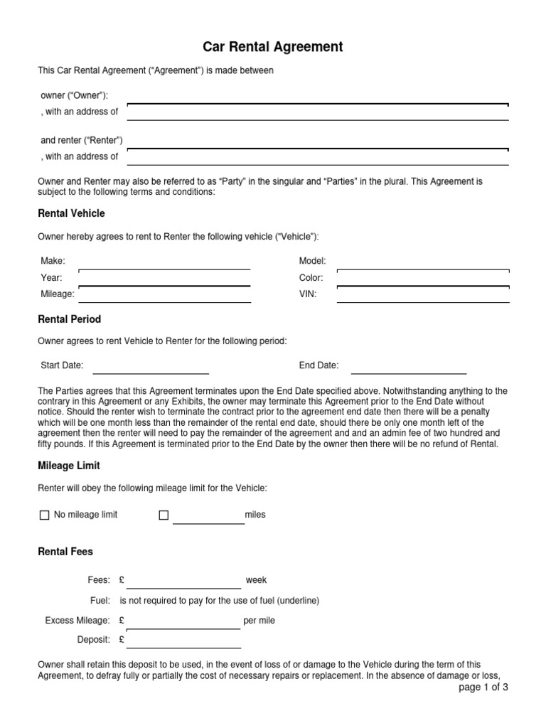 Ms Capitalz PCO Hire Car - Form | PDF | Arbitration | Renting