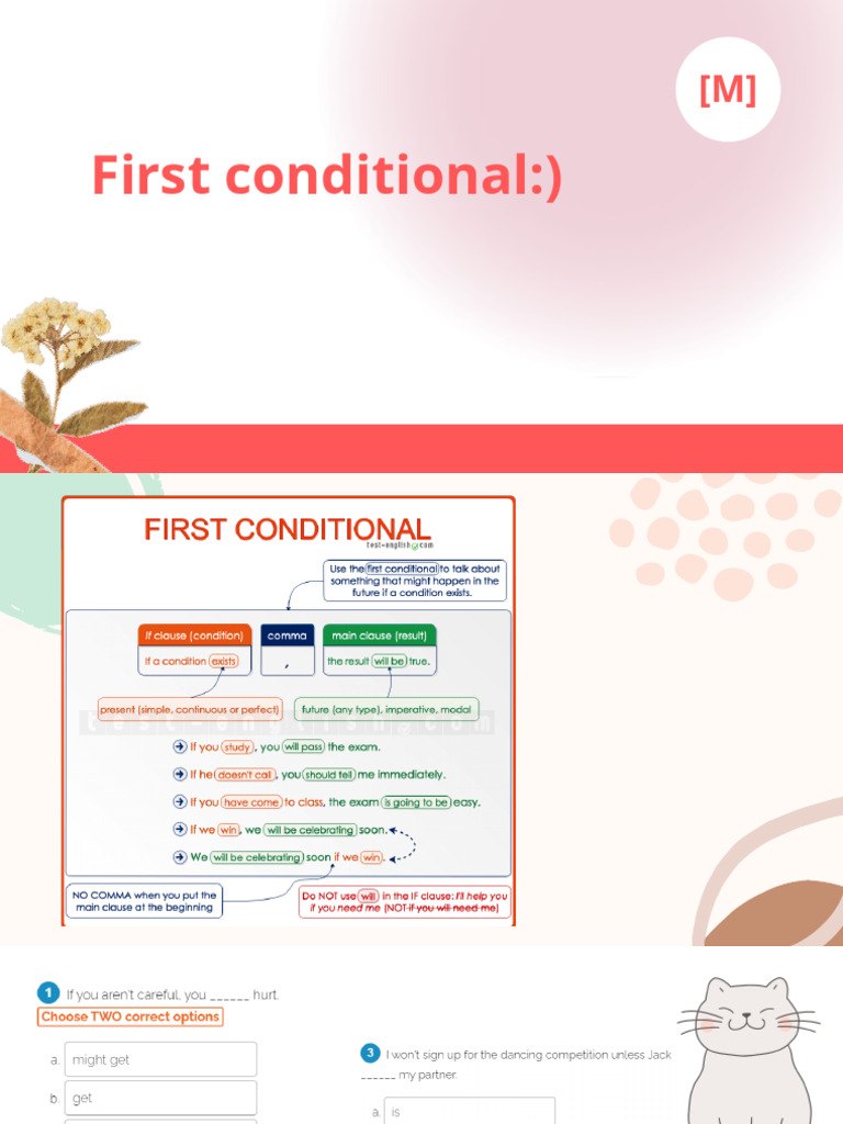 First conditional) | PDF