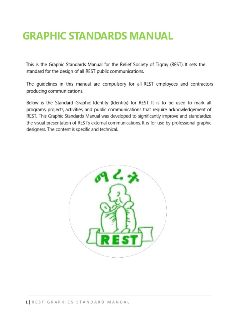 Rest Graphic Standards Manual 2021 | PDF | Art | Computers