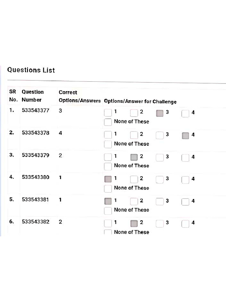 27 Jan Shift 1 Answer Key | PDF