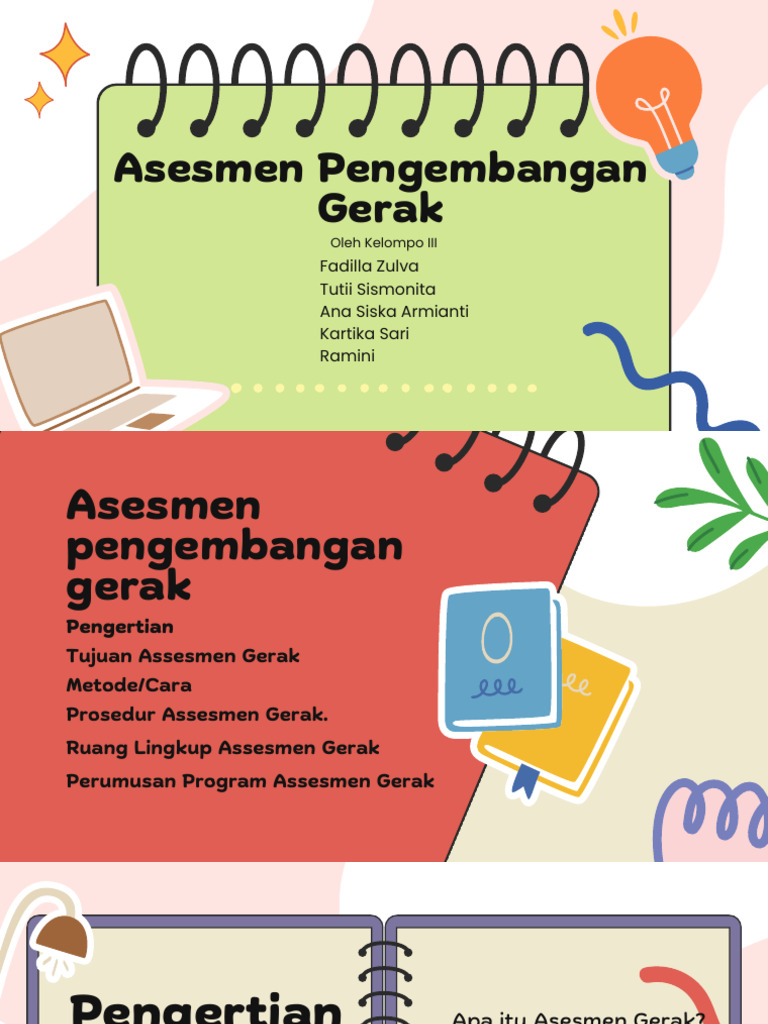 Asesmen Pengembangan Gerak-1 | PDF