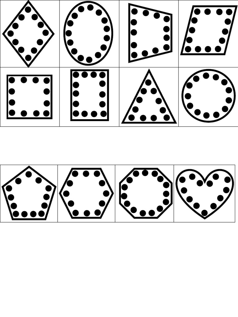 Hole Punch Shapes Activity | PDF