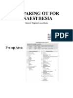Anesthesia Checklist | PDF | Breathing | Anesthesia
