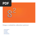 Potega o Wykladniku Naturalnym | PDF