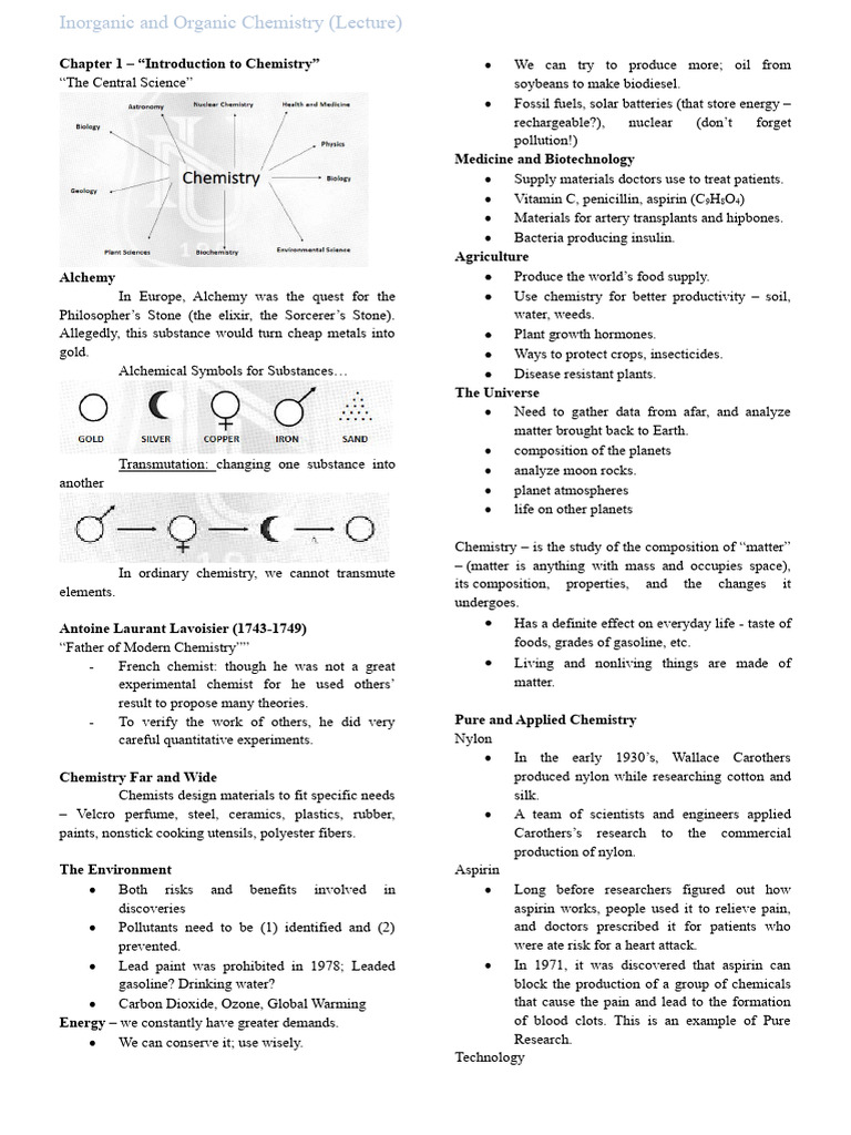 Inorg Chem (L1-L7) | Download Free PDF | Atoms | Electron Configuration