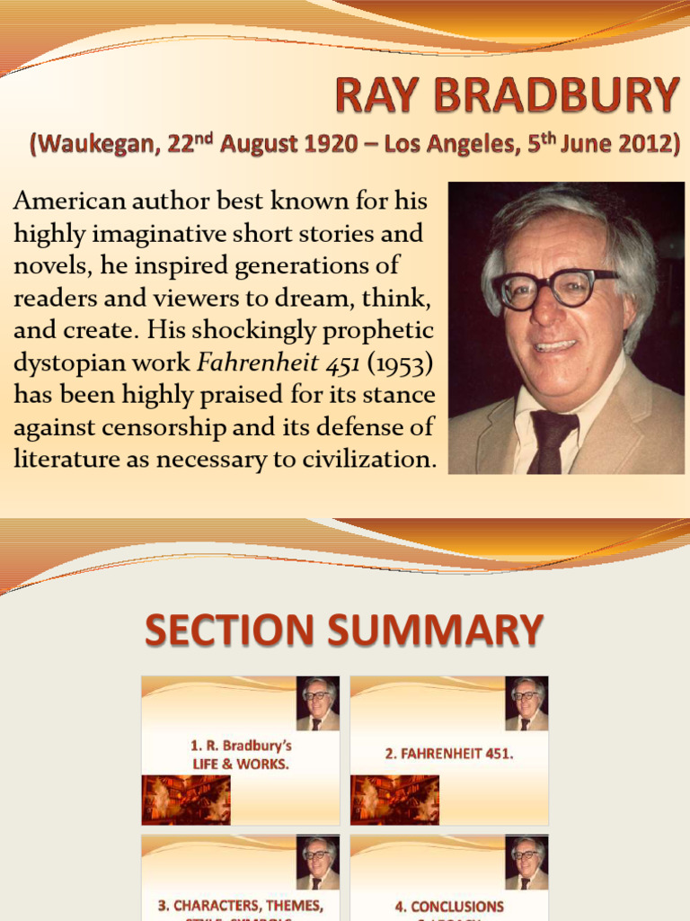 Ray Bradbury Mono | PDF | Ray Bradbury