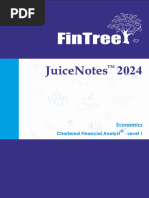 Salt Cfa Level 2 Formulasheet 2024 | PDF | Errors And Residuals | Regression Analysis