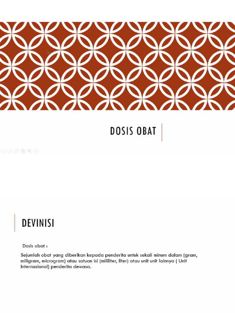 Tentiran Farmakologi LBM 4 | PDF