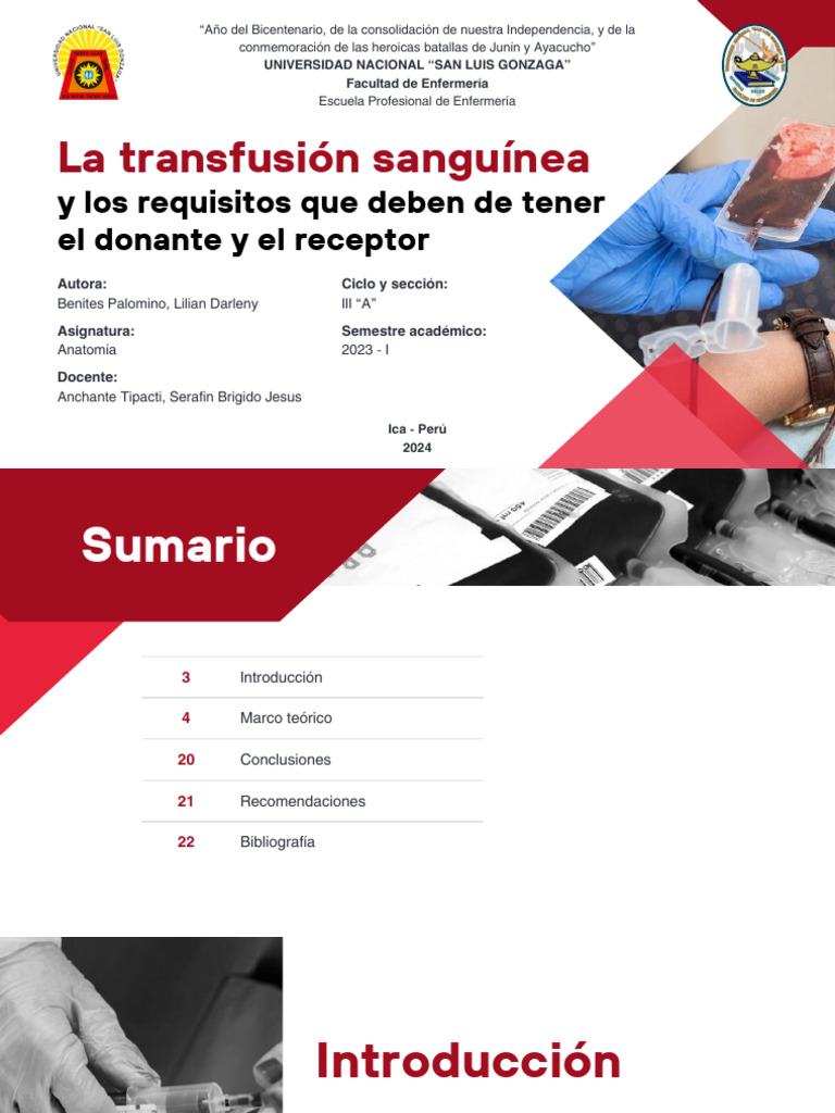 Transfusión de sangre | PDF | Sangre | Transfusión de sangre
