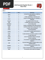 Oxford 5000 Word List With Meaning | PDF