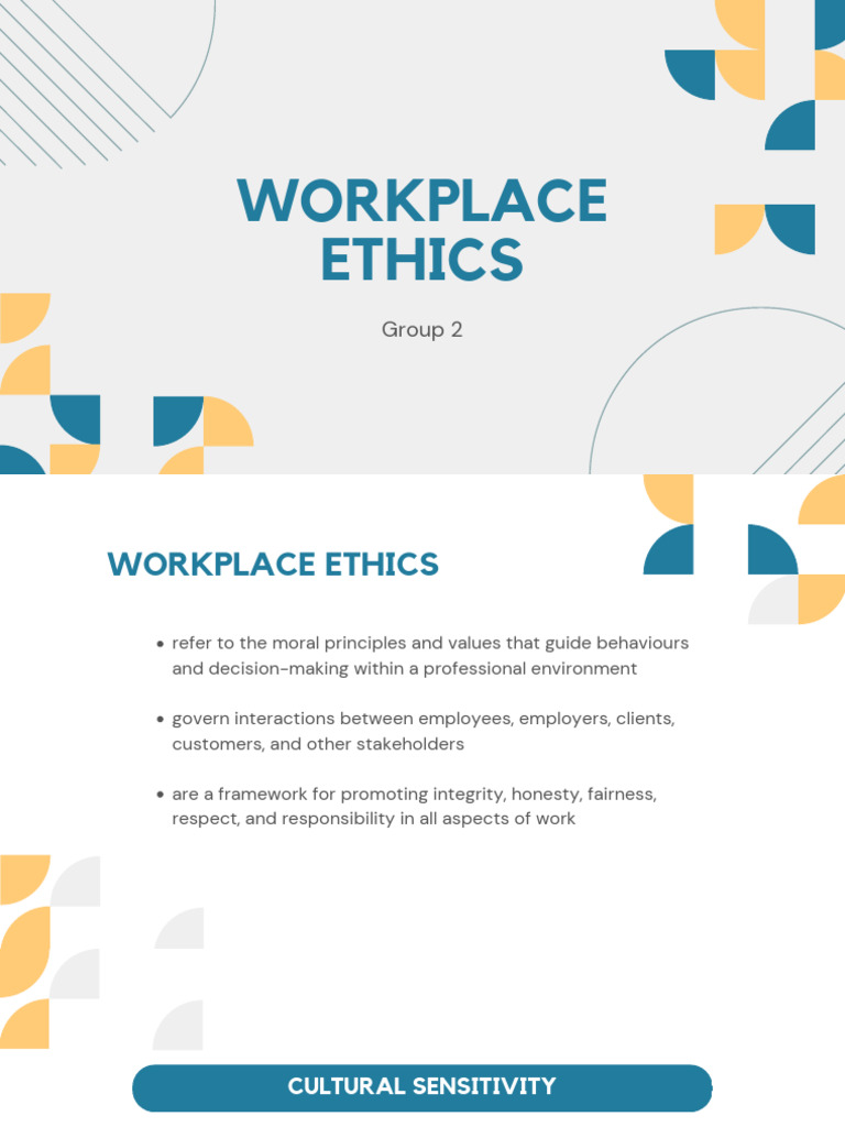 Workplace Ethics | PDF | Gender | Gender Studies