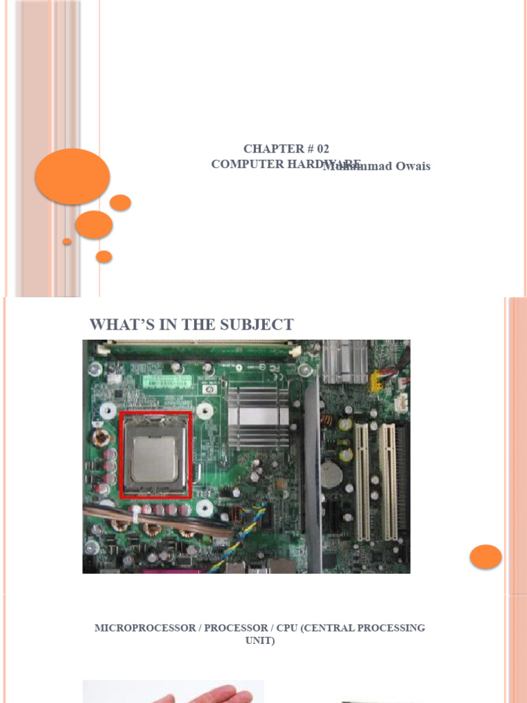 CHP 02 Computer Hardware | PDF | Computer Data Storage | Solid State Drive