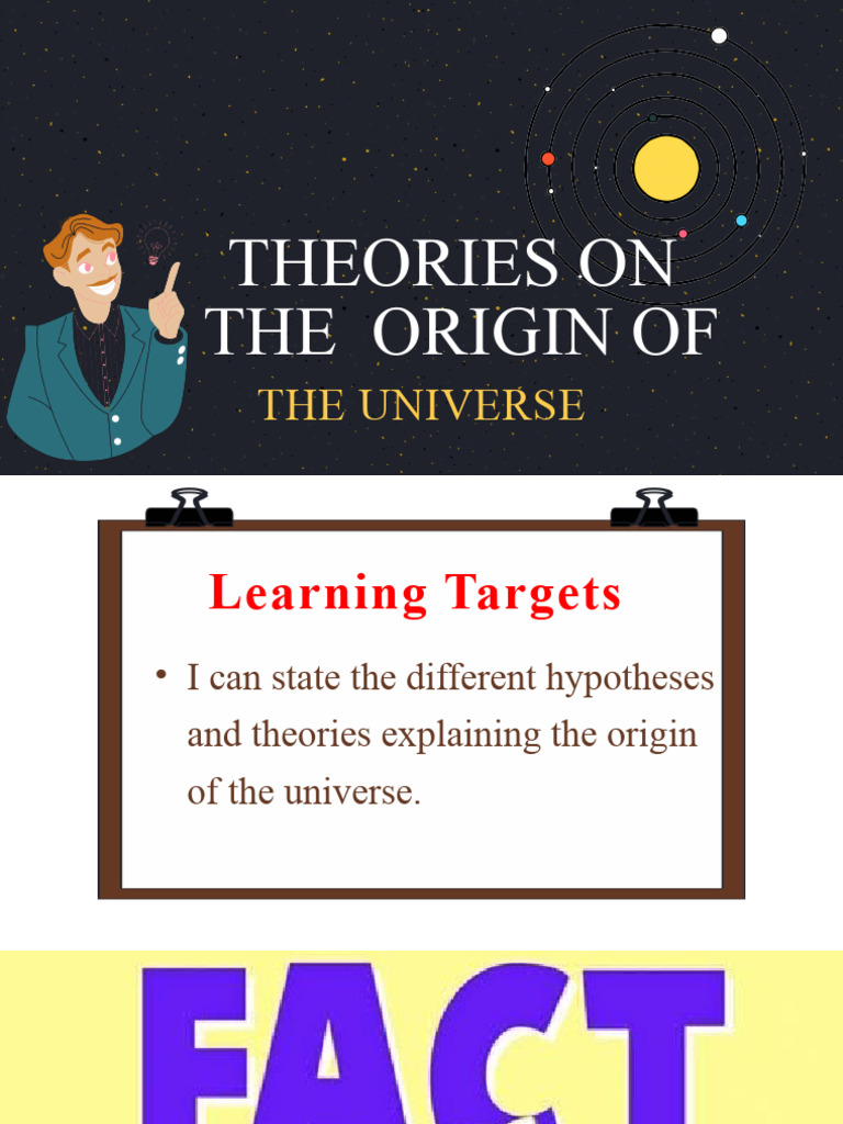 Theories on the Universe's Origin | PDF | Stars | Universe