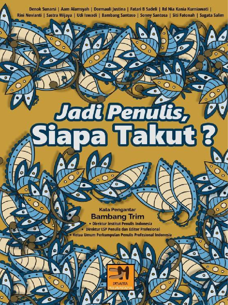 Jadi Penulis, Siapa Takut (Achmad Rozi (Editor) ) (Z-Library) | PDF ...