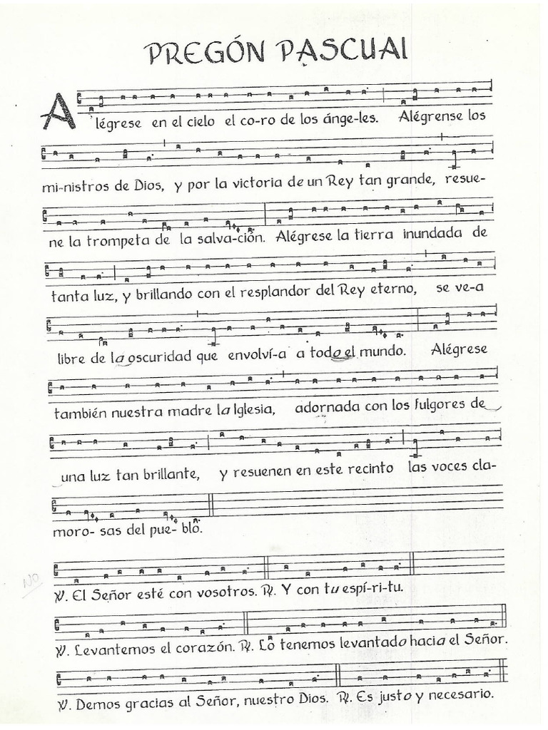 Pregon Pascual | PDF