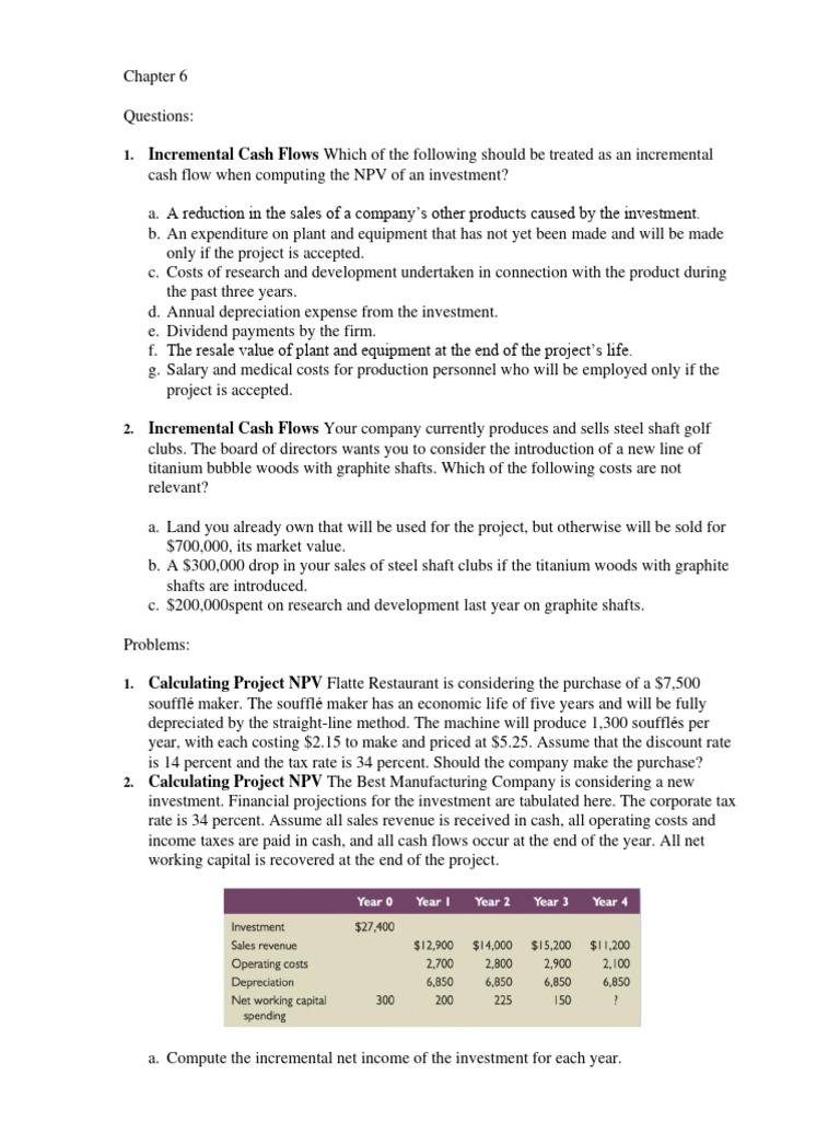 3 - 0607 - Making Capital Investment Decisions. Risk Analysis, Real Options | PDF | Net Present ...