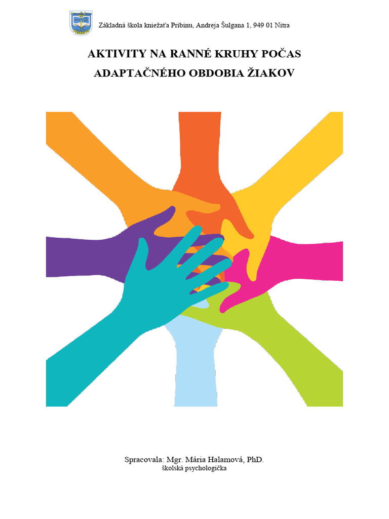 AKTIVITY NA RANNE KRUHY POCAS ADAPTACNEHO OBDOBIA ZIAKOV | PDF