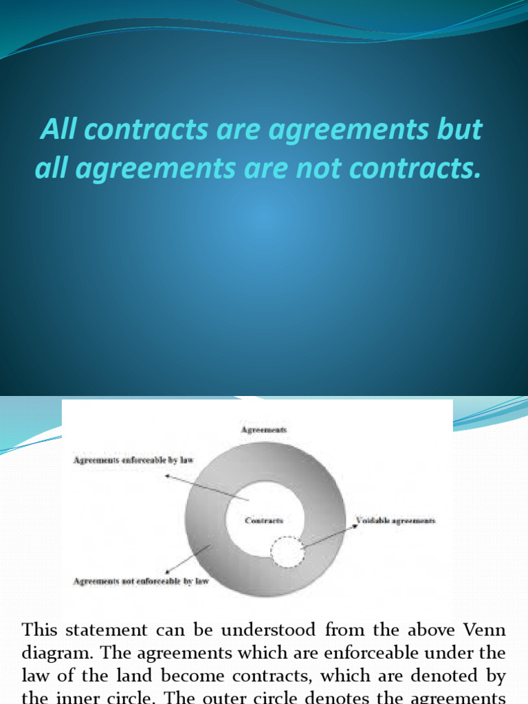 Contracts vs Agreements Explained | PDF | Ethical Principles | Contract Law