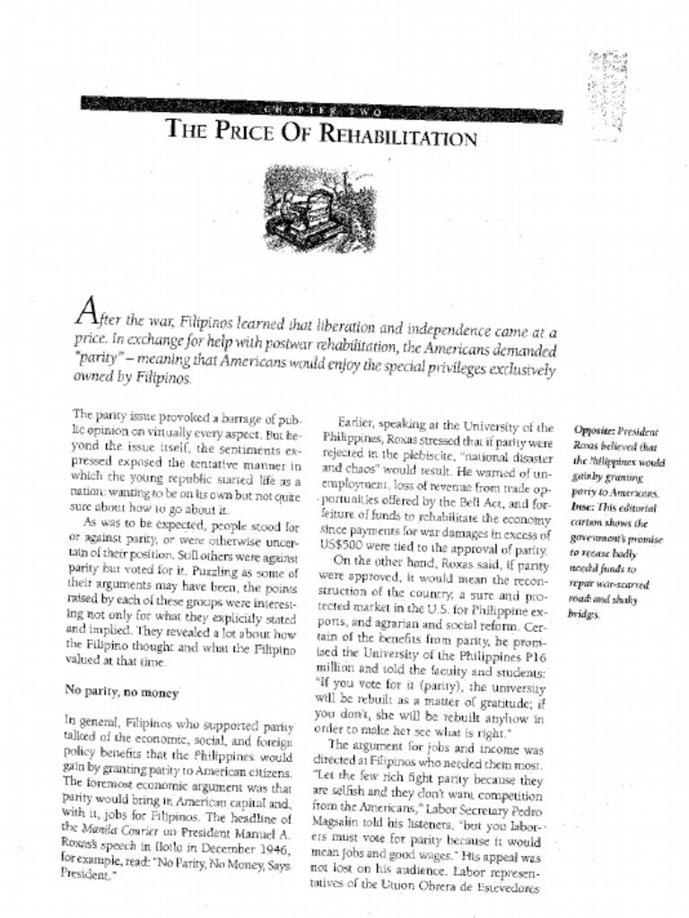 Diokno PriceofRehabilitation | PDF