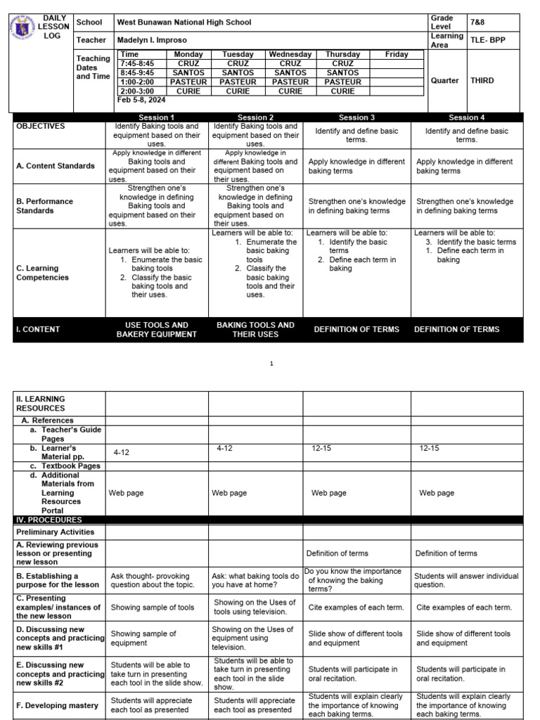 DLL BPP W1 | PDF | Learning | Human Communication