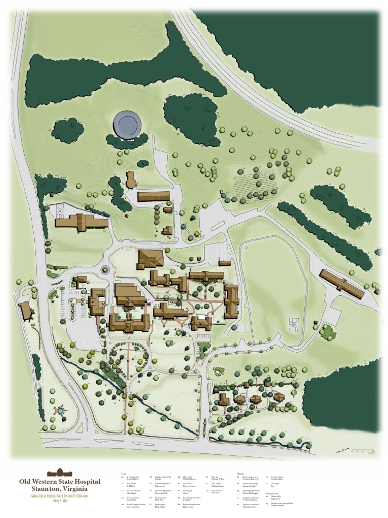 Old Western State Hospital Site Plan 1 | PDF | Religion & Spirituality