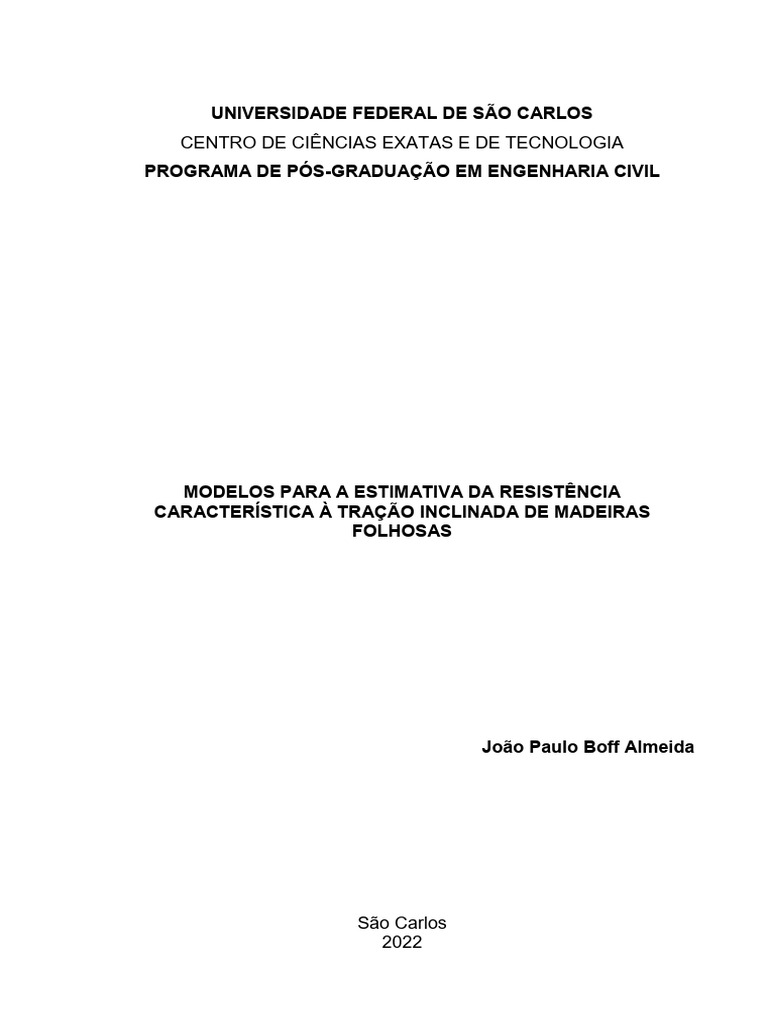 Joao Paulo Boff Texto Defesa Repositorio | PDF | Estresse (Mecânica ...