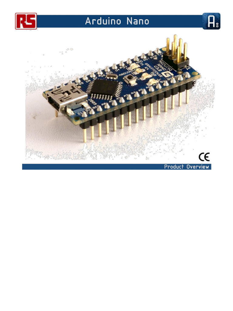 Arduino Nano | PDF | Arduino | Manufactured Goods