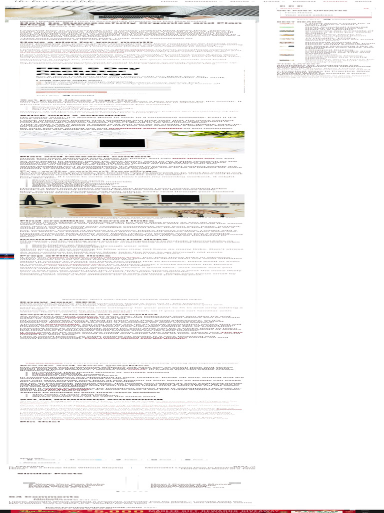 How To Successfully Organize and Plan Blog Content | PDF | Blog | Facebook