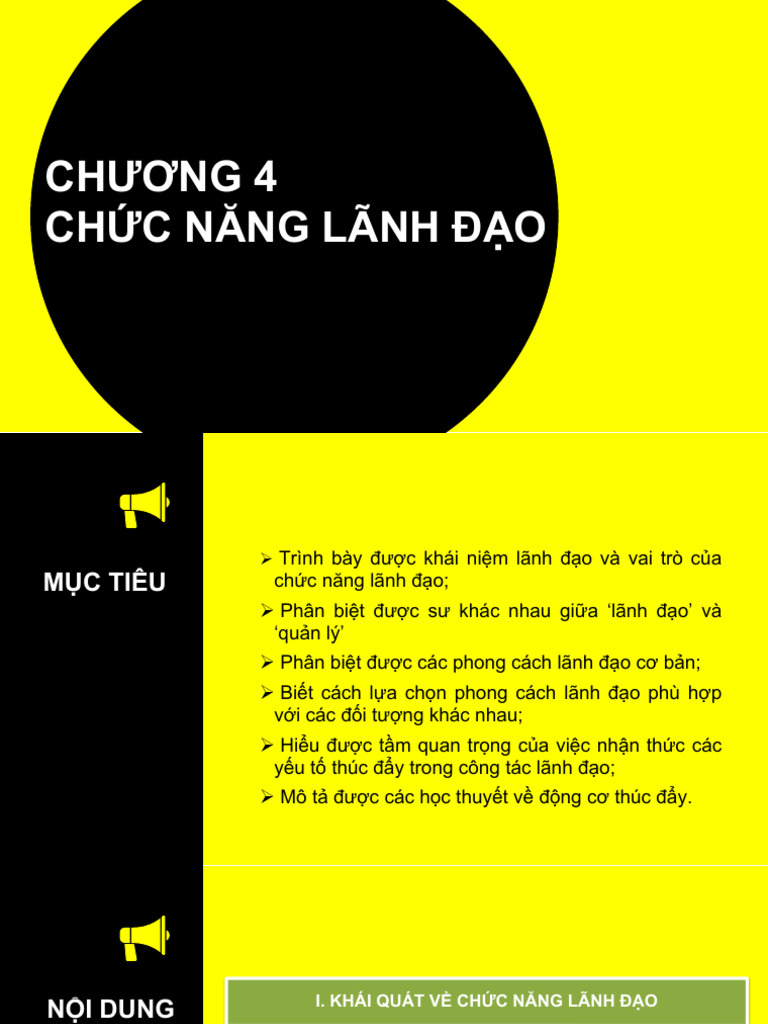 C4. Chuc Nang Lanh Dao | PDF