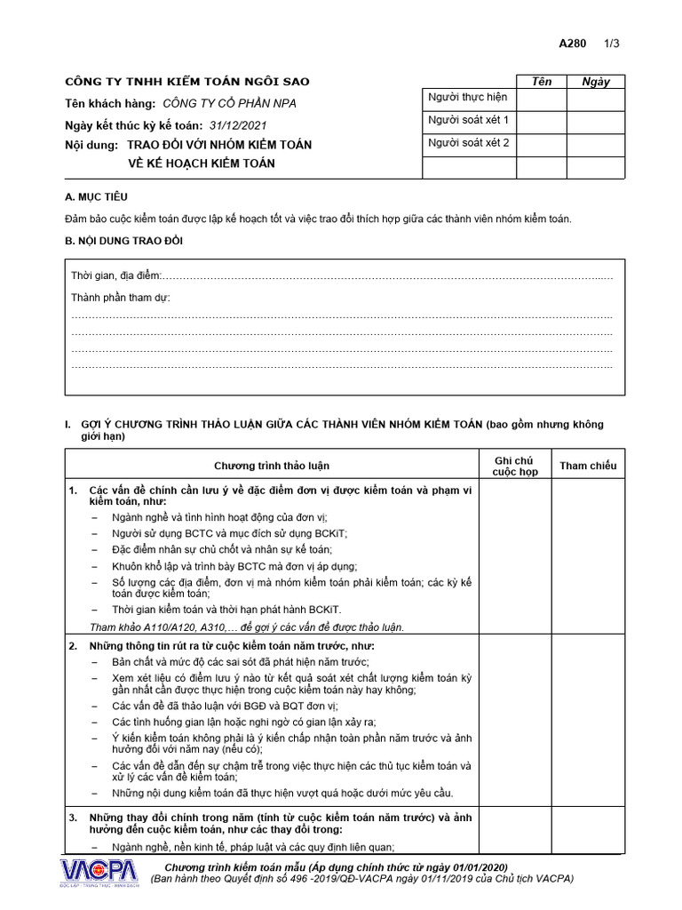 A280 - Trao Doi Voi Nhom KiT Ve KH KiT (V) | PDF