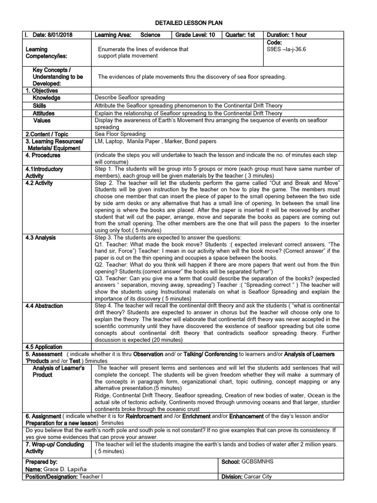 DLP 24 | PDF | Plate Tectonics | Science