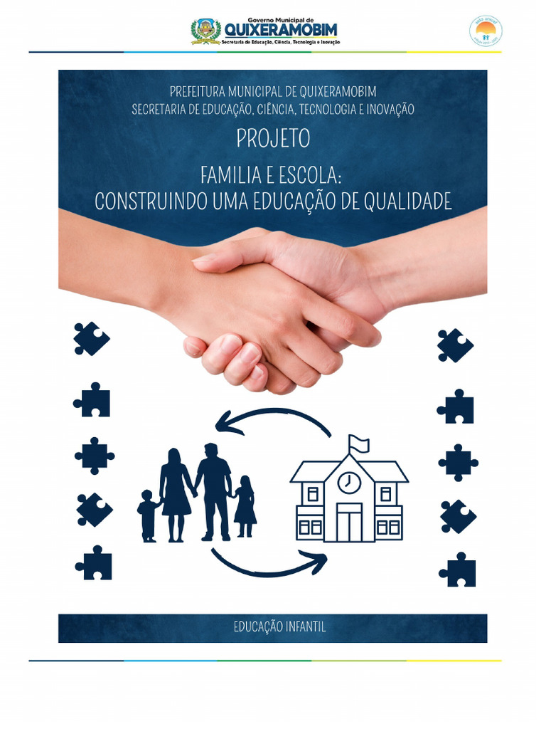 Projeto Familia e Escola - Revisão | Download grátis PDF | Família ...