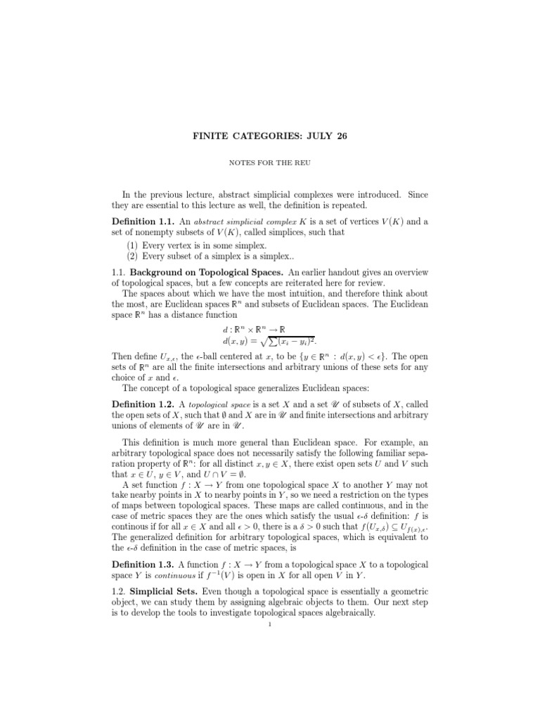 July 26 | Download Free PDF | Continuous Function | Functions And Mappings