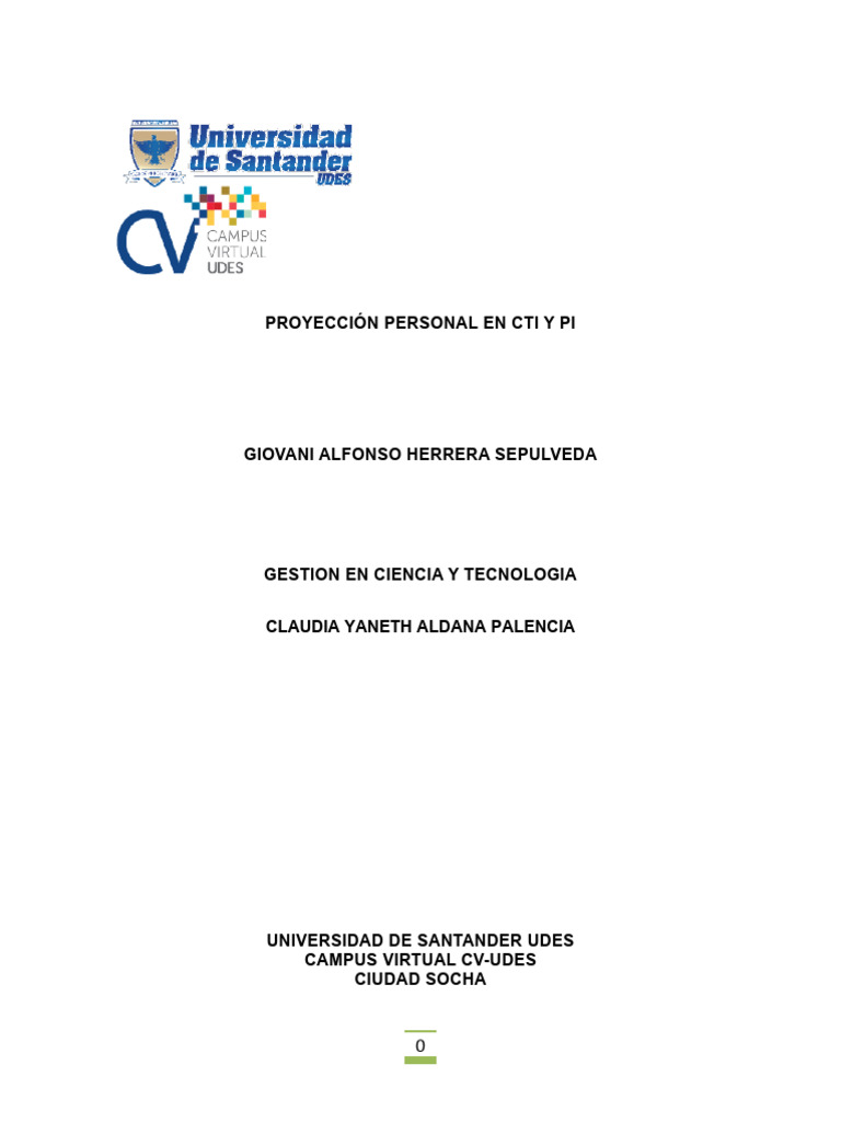 Proyección Personal en Cti y Pi | PDF | Conocimiento | Enseñando