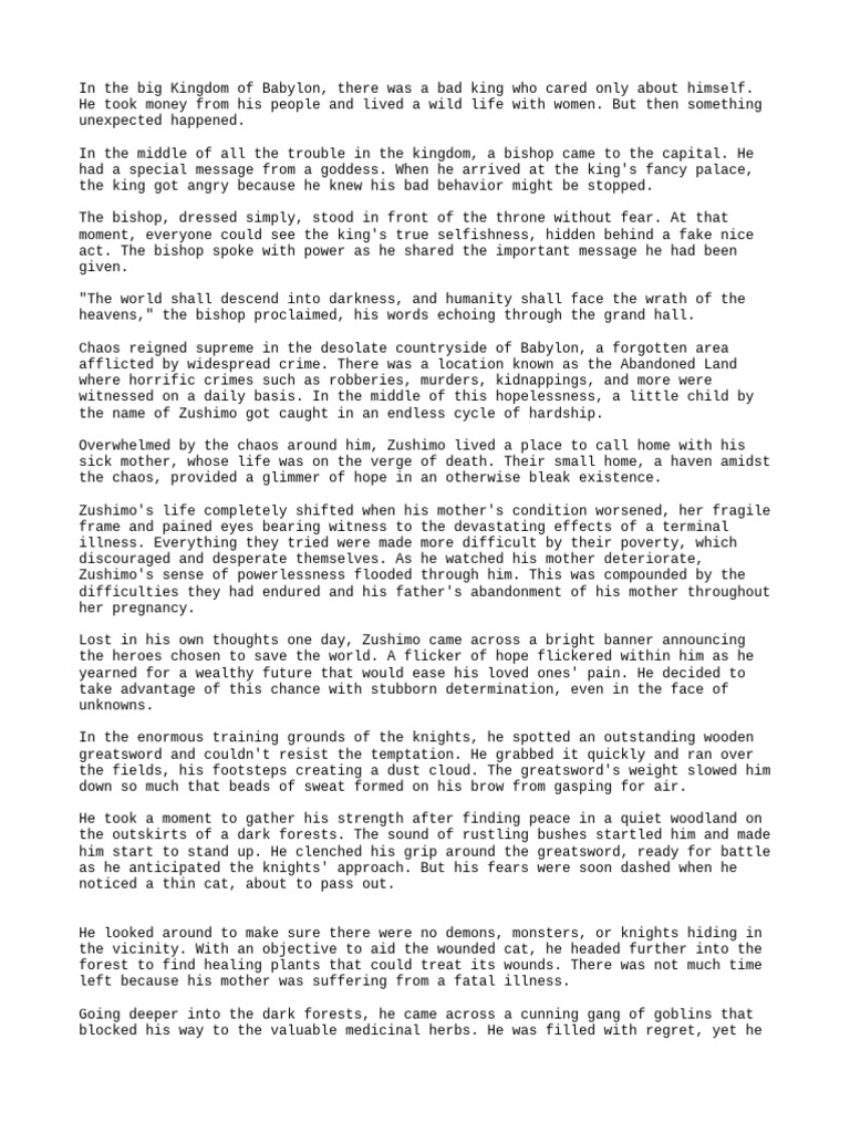 A Trash Story Practice by A Student | PDF | Mystery, Thriller & Crime ...